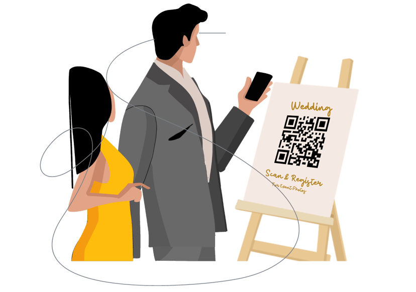 How to share event photos securely using face recognition?